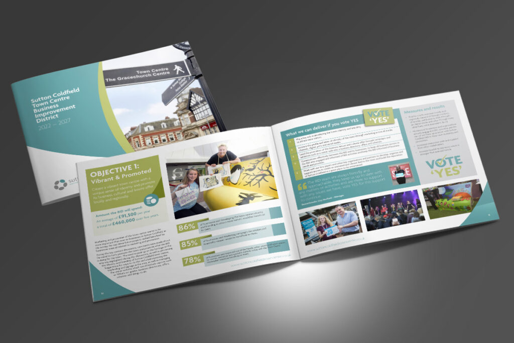 Sutton BID Prospectus | Square One Creative
